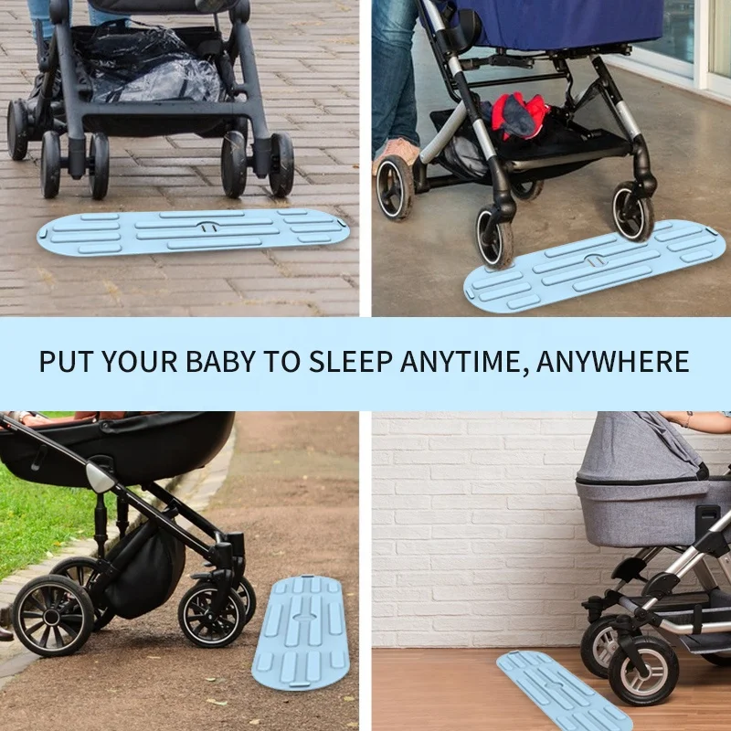Baby Stroller Rocker - Silicone Nap Helper & Mats