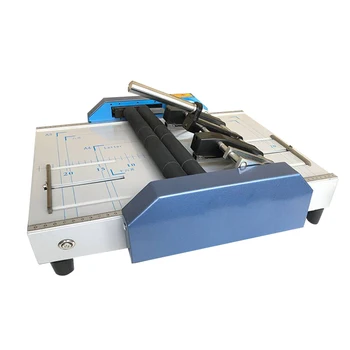 Stapling And Folding Machine Paper Booklet Machine Leaflets Booklet ...