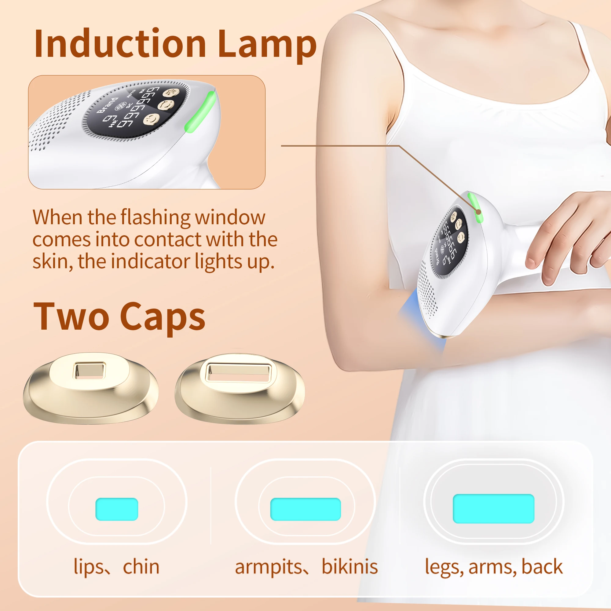 2023 Professional Ice Cooling Ipl Beauty Device Hair Remover For Hair ...