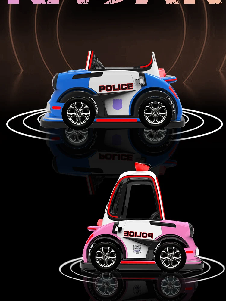 Bumper Carschargeride Onamusement Park Rides Kidsshopping Mallluminous ...