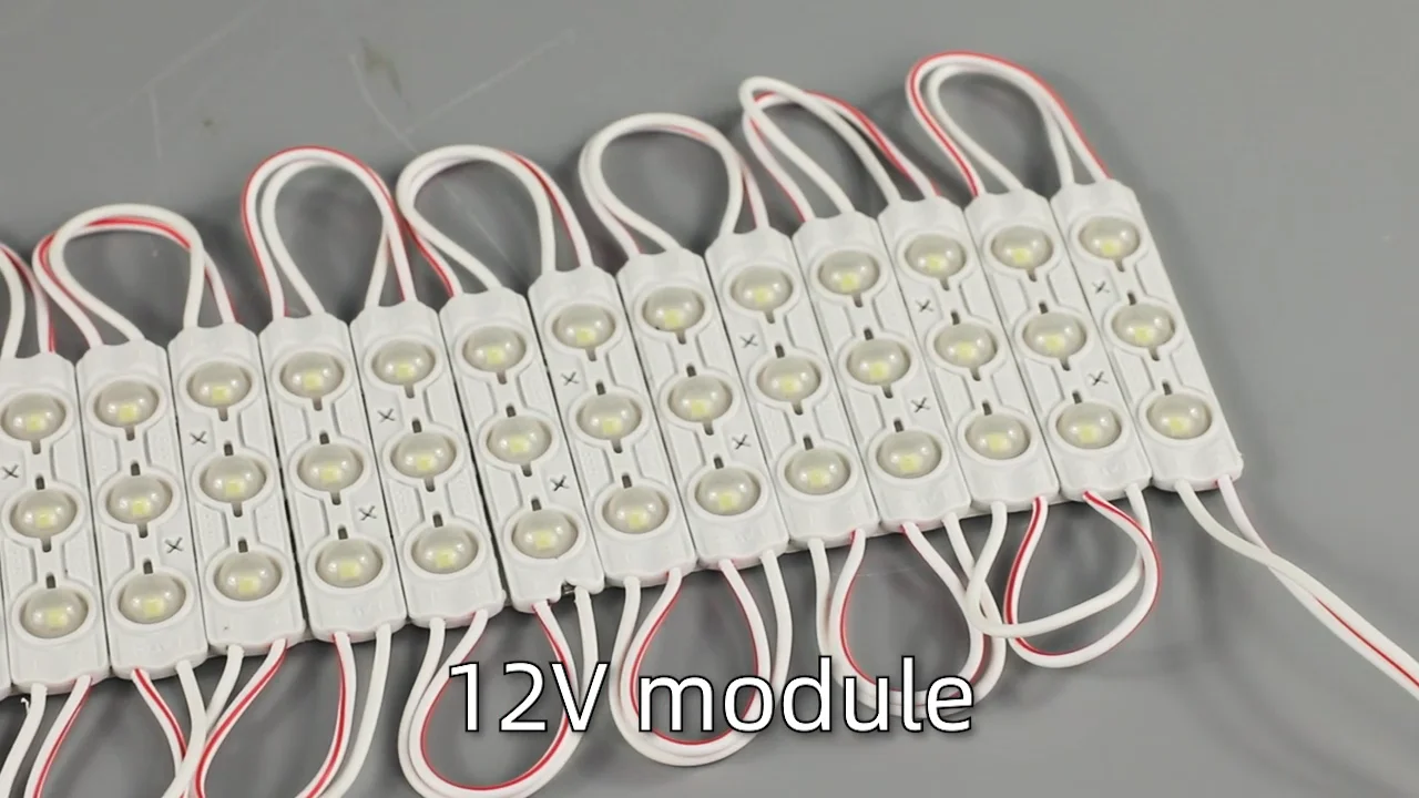 Hot Sale 12v 3 Leds 6013 Modulo 1.5w Outdoor Sign Module Smd 2835 Light Box Injection Led ...