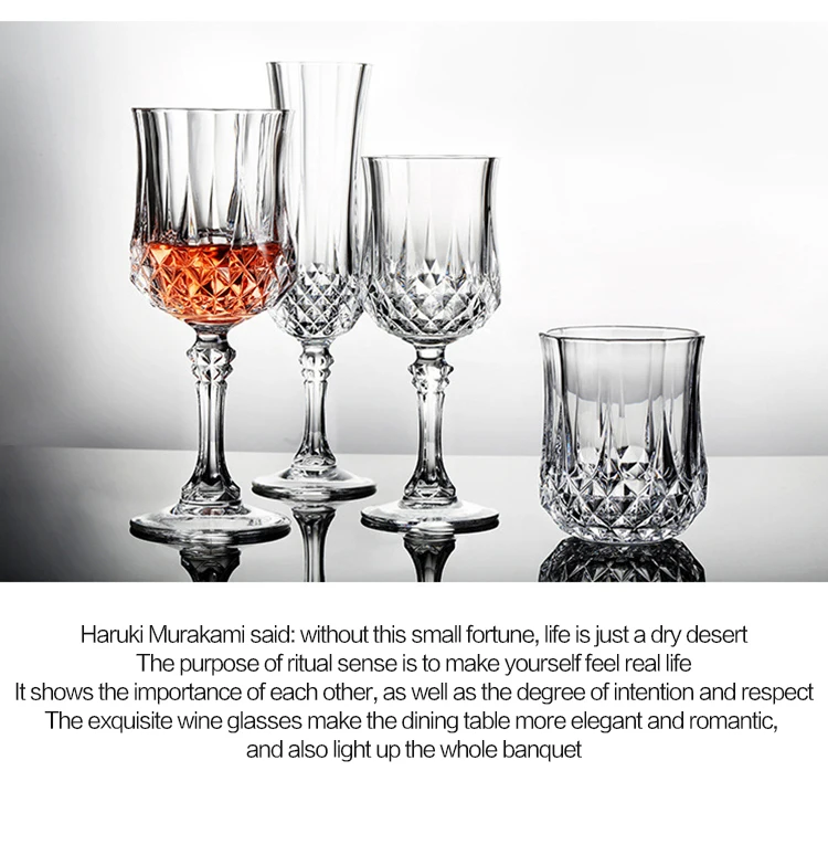 Crystal Clear Retro Glassware - Perfect for Parties