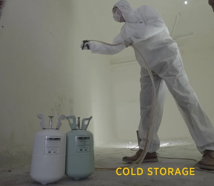 20KG 40KG Fireproofing Polyurethane Insulation Spray Foam Kit