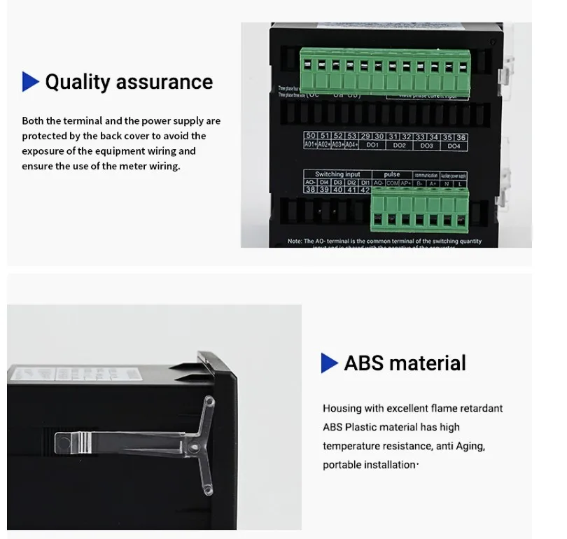 Digital Single Phase Dc Voltage Volt Panel Meter Millivolt Electricity ...