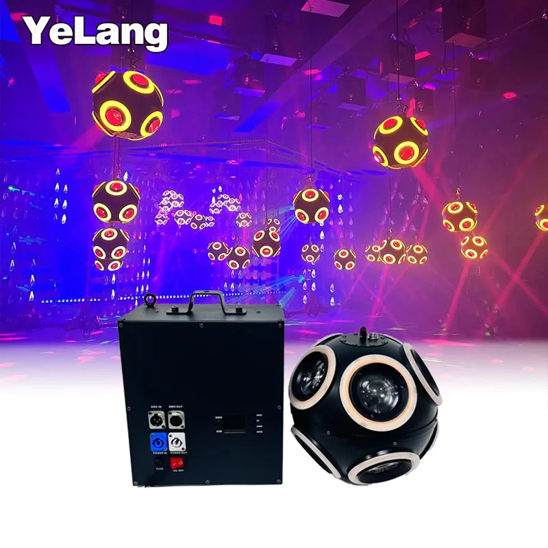 YELANG Disco Ball Light Lifting Football Kinetic Light Led RGBW ...