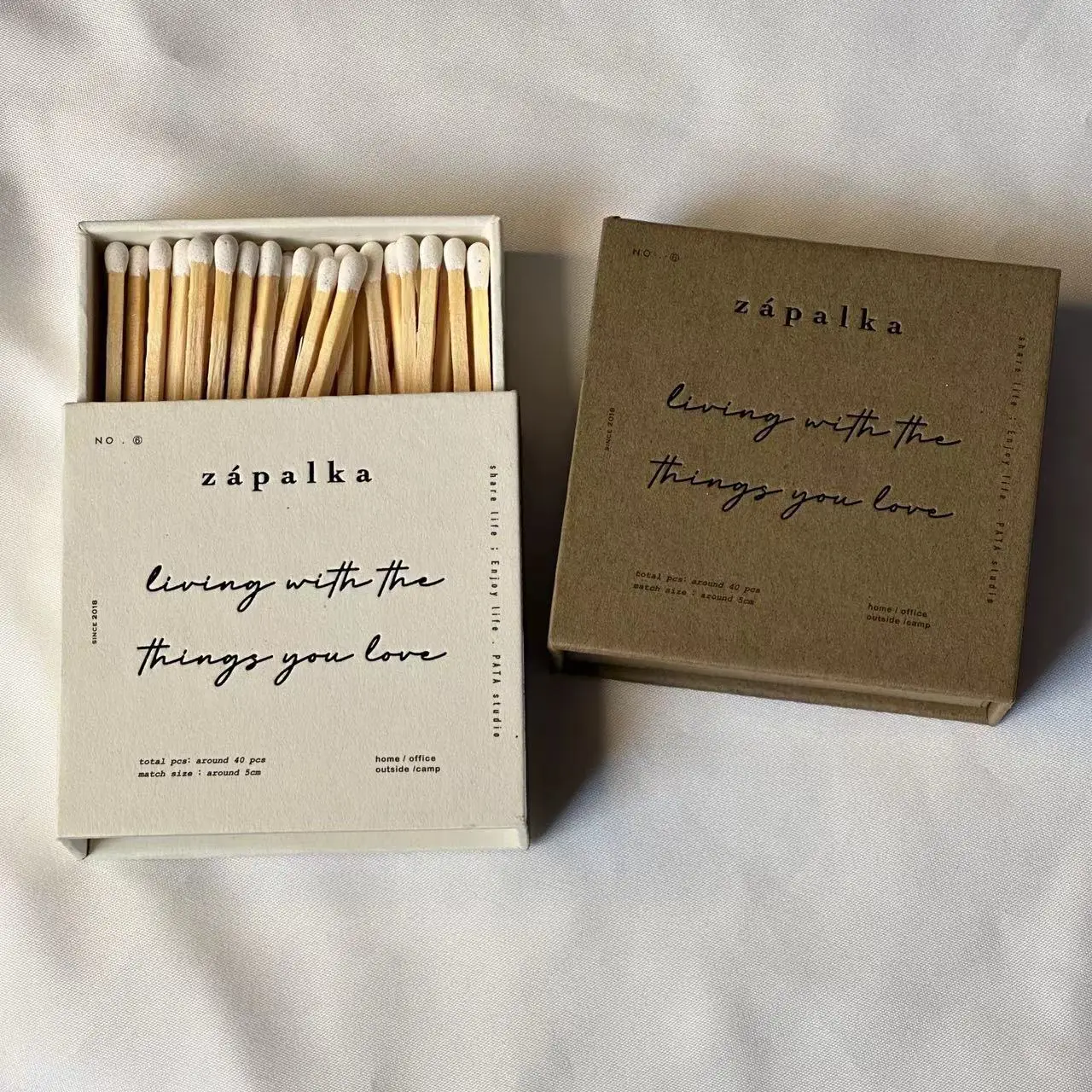 2024 New Gift Box Matches - High Quality Colored Candle Matches