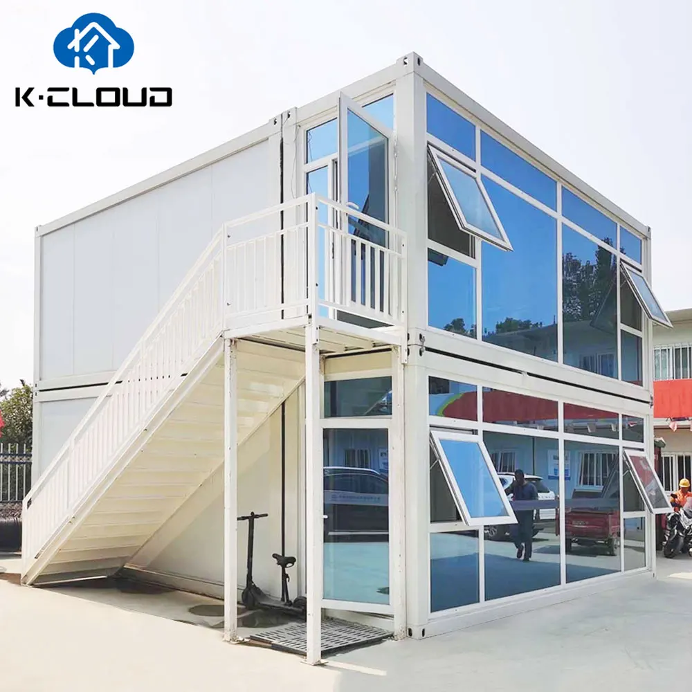 Fast Build Stackable Prefab Mobile Folding Insulated Container House ...