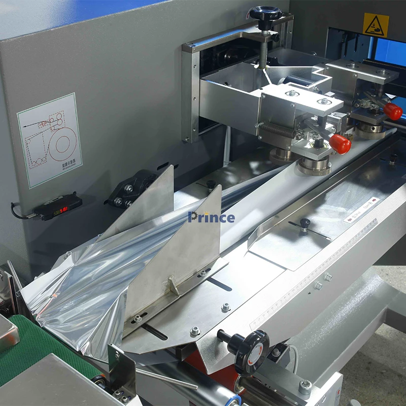 High Efficiency Flow Packaging Machine for Snacks & Biscuits