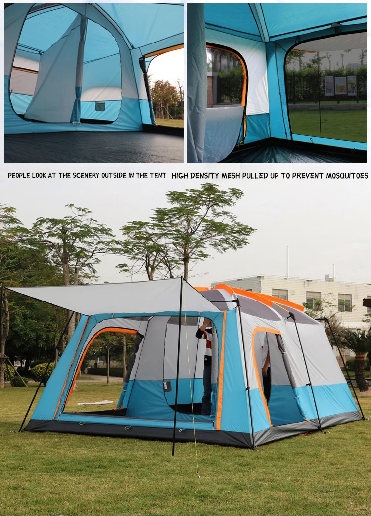 305*430cm Camping Tents - Luxury & Waterproof Outdoor Privacy