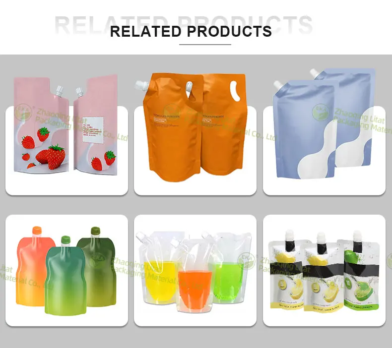 Custom Standing Up Food Grade Compostable Doy Pack Compost Drink Pouch Compostable - Buy Drink ...