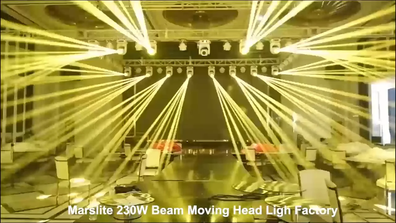 Marslite Beam 230 7r Moving Head Stage Light Factory Pro Dj Sharpy Beam ...