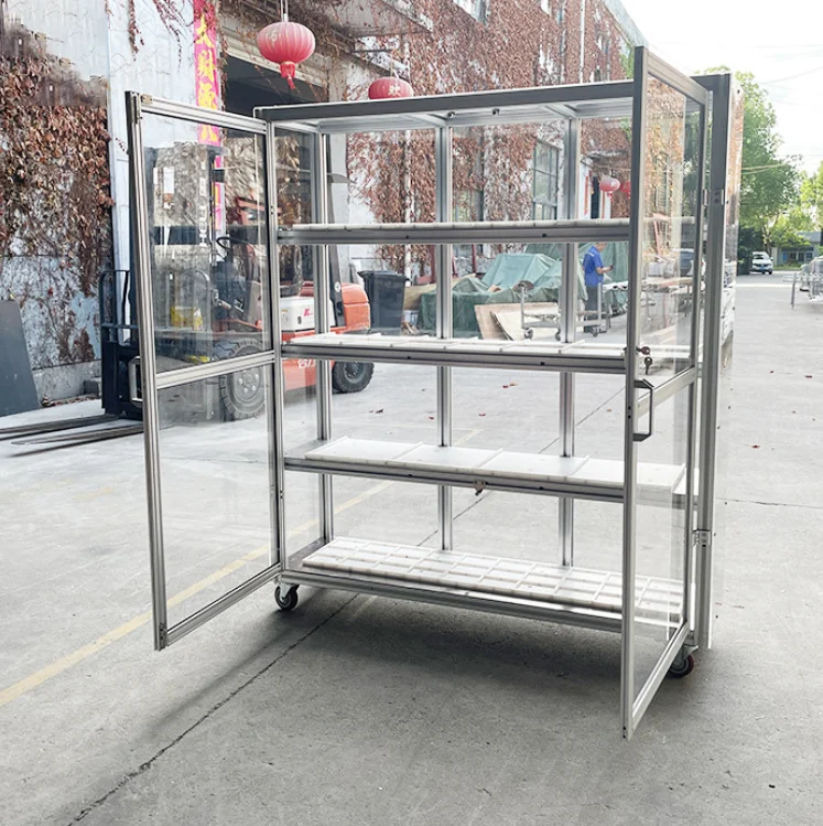 Multi-layers Heavy Duty Aluminium Profile Storage Rack