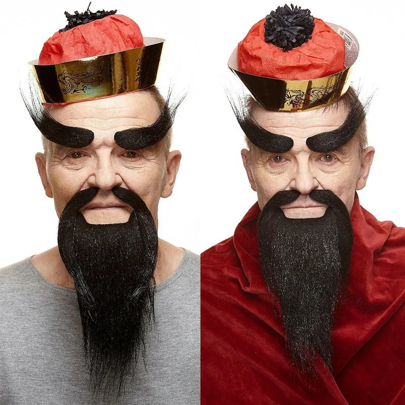 Alibaba.com: PQ PM025 Chinese Shaolin Monk Beard Mustache & Eyebrows ...