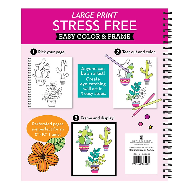 High Quality Coloring Book Children Drawing Book Printing Note Drawing ...