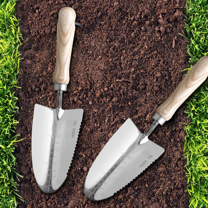 Heavy Duty Gardening Transplanter Tool Multifunction Garden Trowel ...