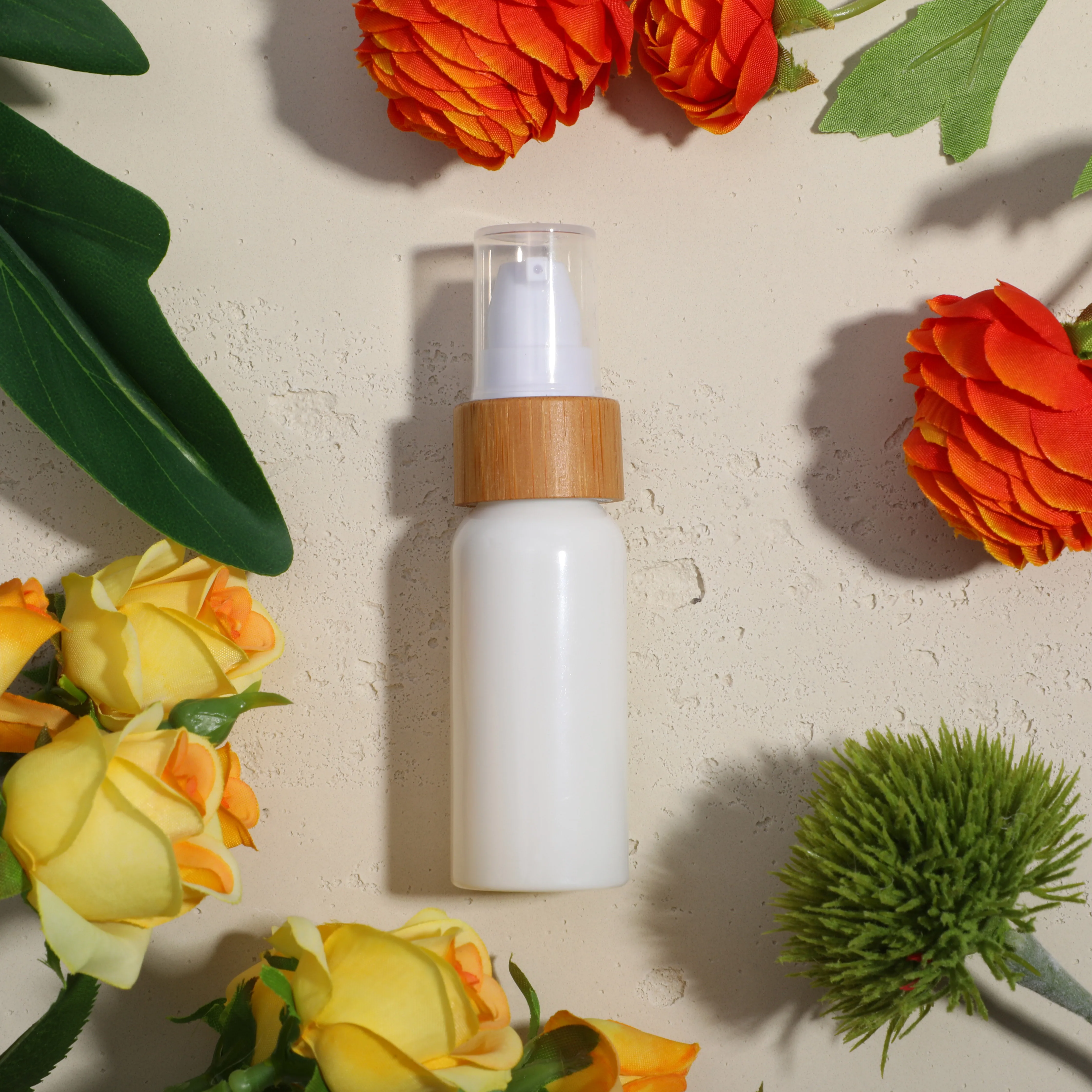 Pet Pe Pcr Pla Cosmetic Packaging Lotion Pump Bottle Biodegradable ...