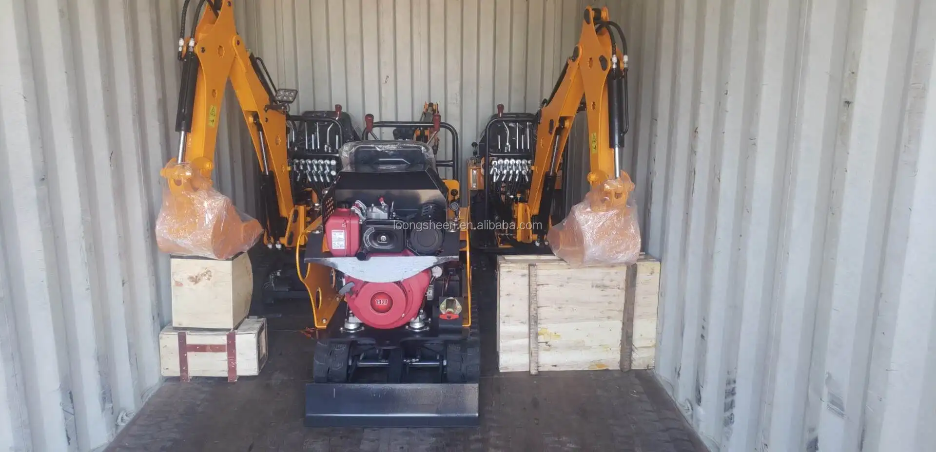 0.8ton 800kg Micro Mini Digger Electric Remote Control Operated Battery ...