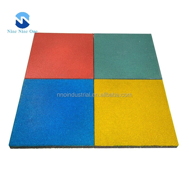 Crumb Rubber Floor Tile Outdoor Playground Rubber Mat Gym Floor Mat ...