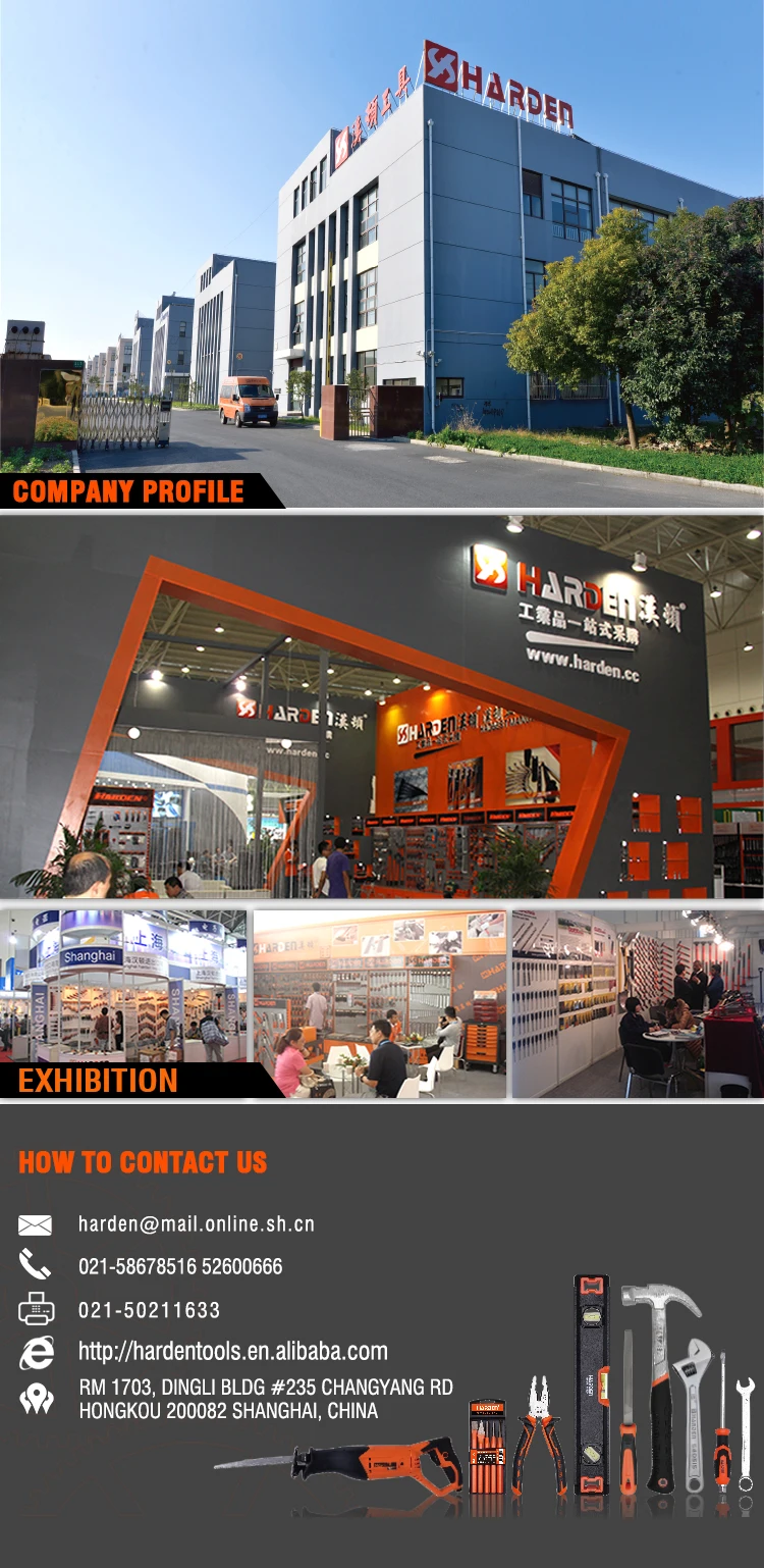 Harden 8-25mm Fixed Ratchet Combination Wrench Set