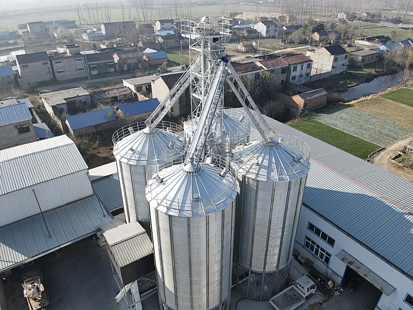 1 Ton Silo 10 Tonnes Silo Animal Feed Small Silo - Buy 1 Ton Silo 10 ...