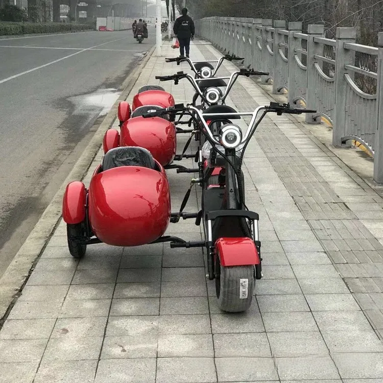 Retro Motorcycle Sidecar Side Three Wheeled Motorcycle Three-wheel ...