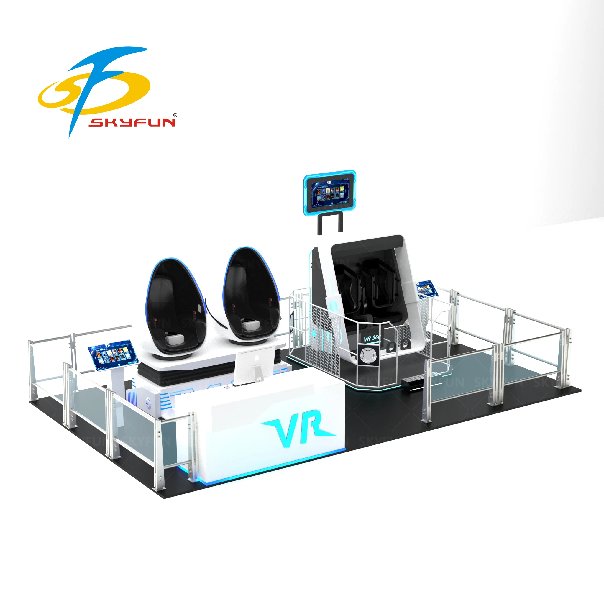 Highly Interactive Indoor Vr 360 Simulator Virtual Equipment Vr Flying Standing Wing Machine ...