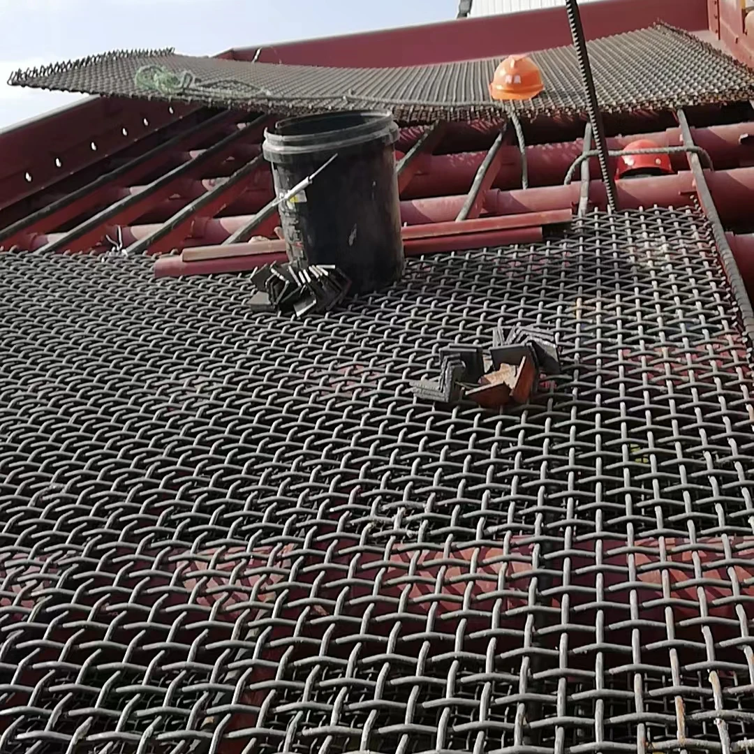 High Quality Manganese Steel 65 Braided Vibrating Screen Stainless ...