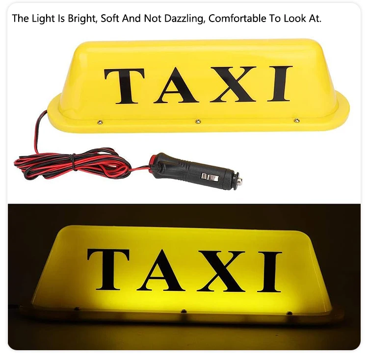 Customized Taxi Top Lights - Durable & Bright Solutions