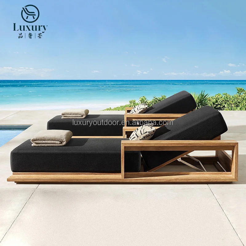 Modern Luxury Outdoor Sun Lounger Patio Garden Furniture Pool Chair ...