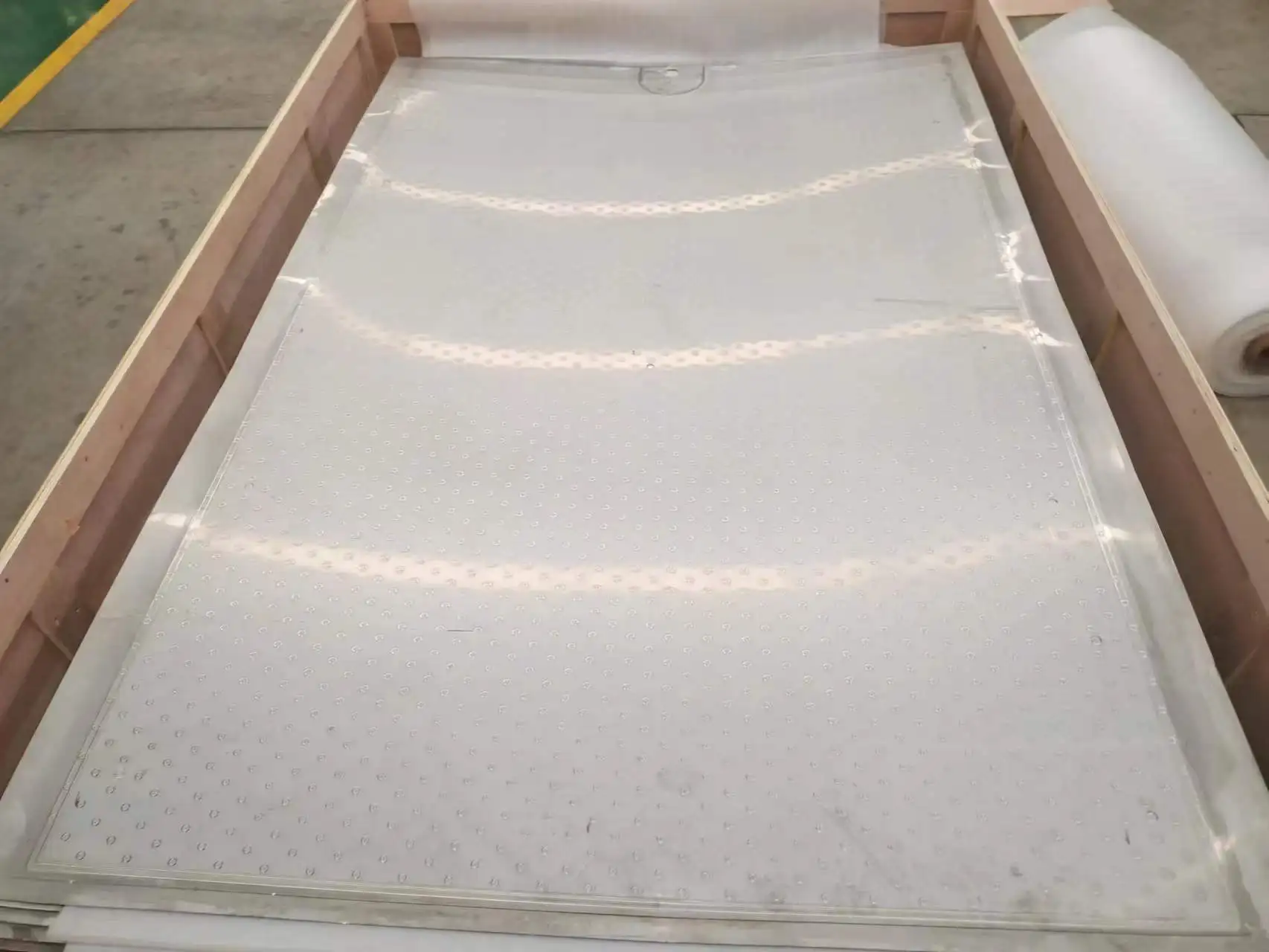 Austenitic Material One Side Flat Dimple Plate For Heat Exchanger - Buy ...