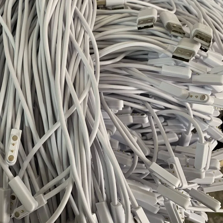 Universal Magnetic USB Smart Watch Charging Cable - 4 Pin Charger for ...