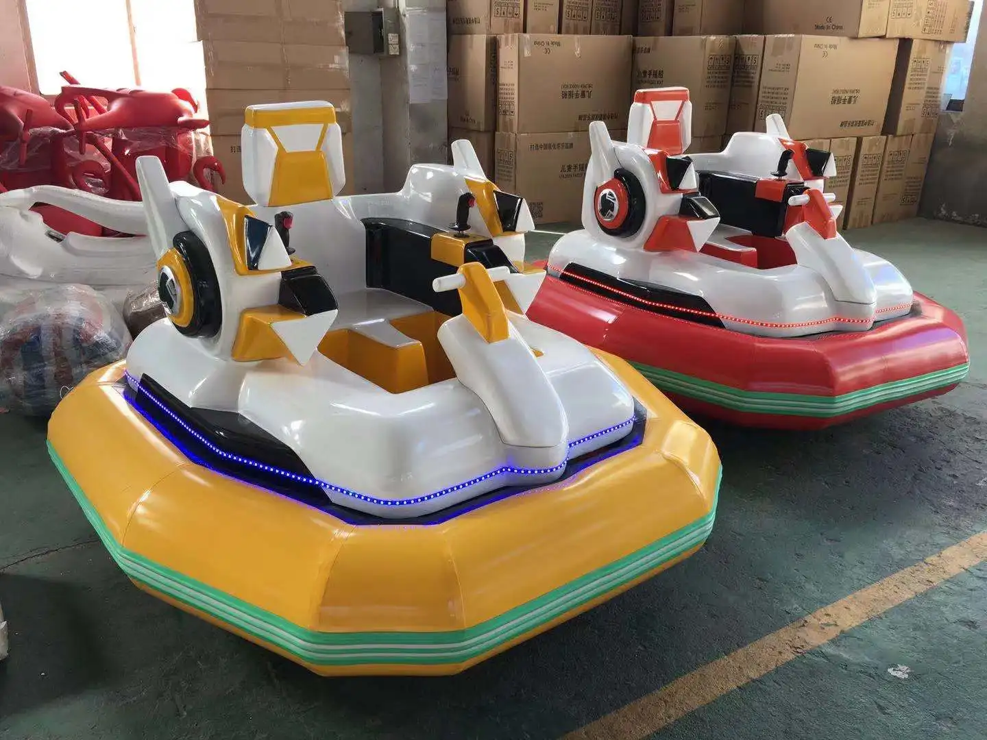 Shopping Mall Center Battery Laser Electric Bumper Car Shooting Adult ...