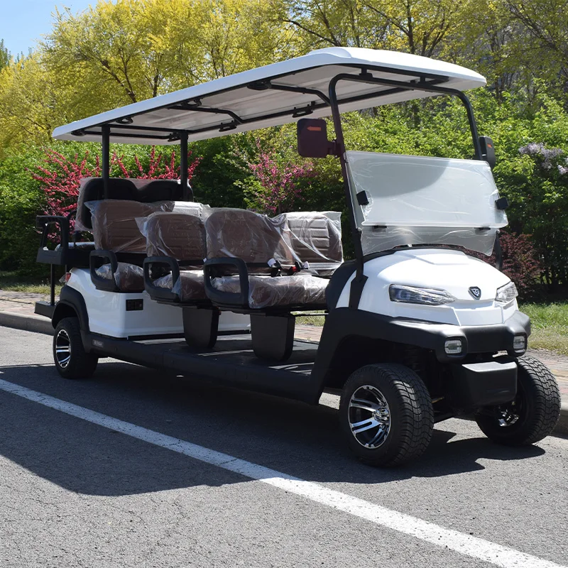 Luxury 2 4 6 Seater Lithium Golf Push Cart Electric Golf Cart