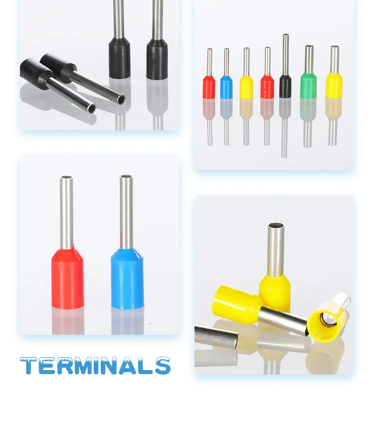 Manufacturer Supply Copper Cable Ferrule Insulated Twin Cord End ...