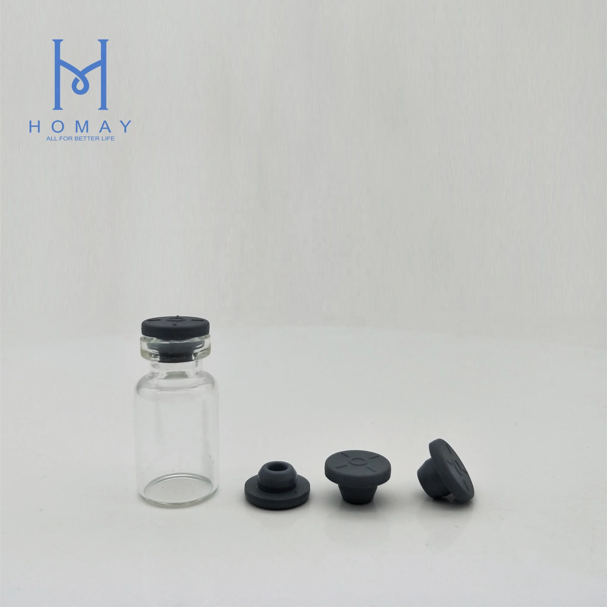 Homay Packaging High Quality 13mm 20mm 32mm Medical Injection Rubber ...