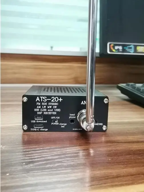 New ATS-20+ Plus ATS20 V2 SI4732 Radio Receiver FM AM (MW & SW) SSB ...