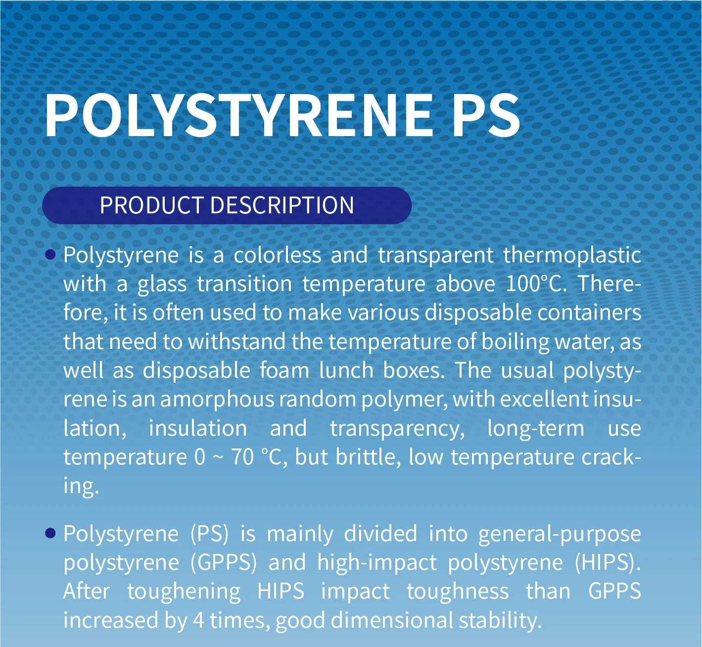 Gpps Polystyrene Injection Ps Polystyrene Granules Trade Supplier For ...
