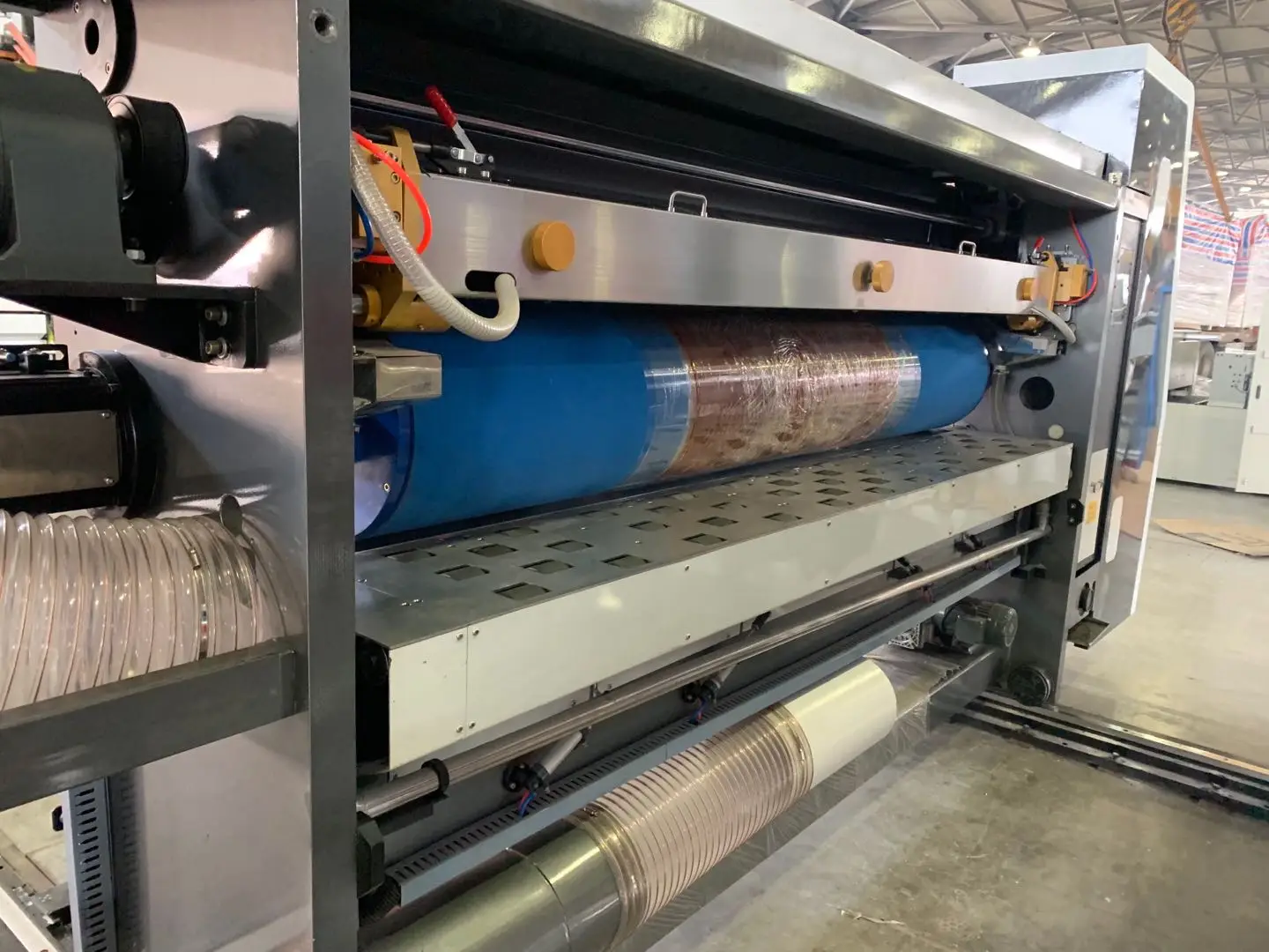 Ffg Vacuum Transfer Print Slot Die Cut Machine With Gluer&strapper ...