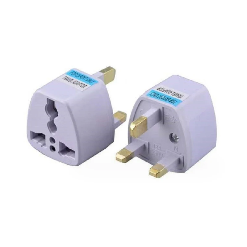 Universal US/UK/AU/DE/EU Plug Adapter - USA to UK Power Charger
