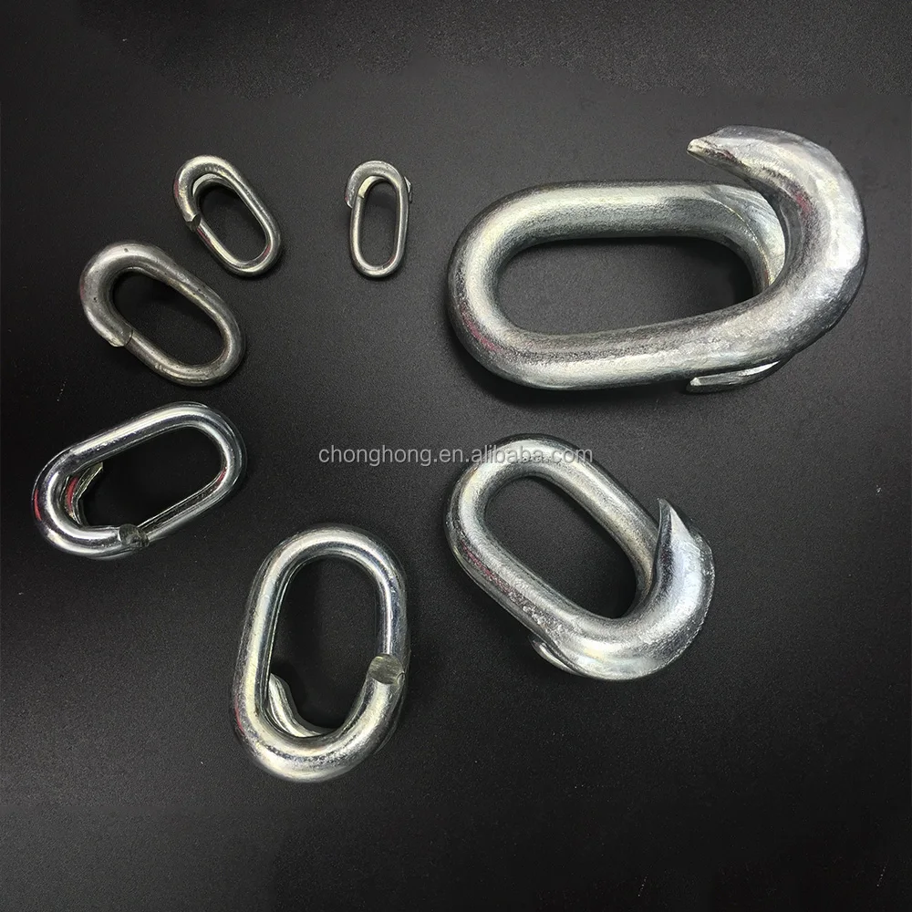 Galvanized Lap Link - Durable Quick Chain Repair Solution