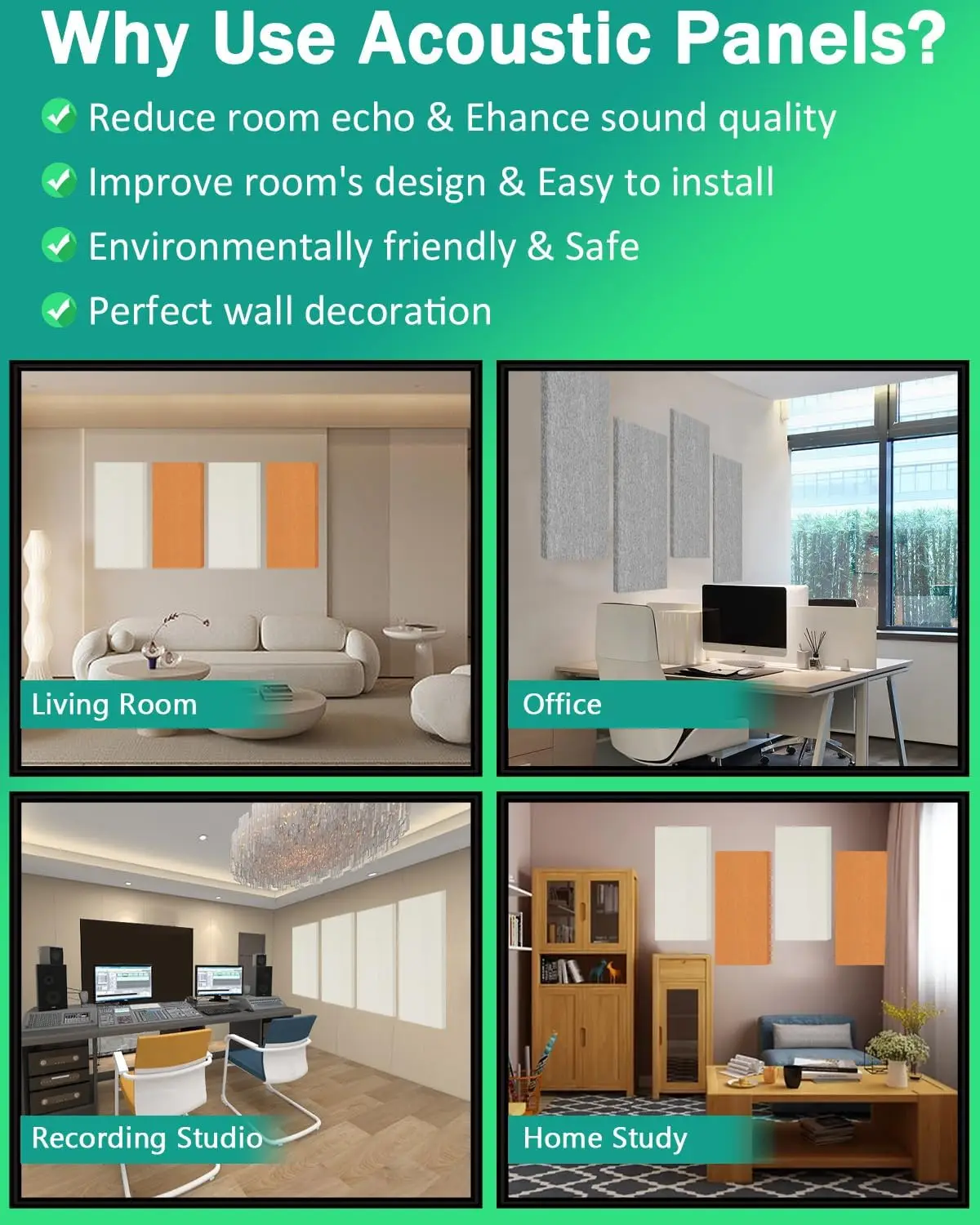 Polyester Hexagon 3D Printed Acoustic Panel Wall Panel Fabric Clothing ...