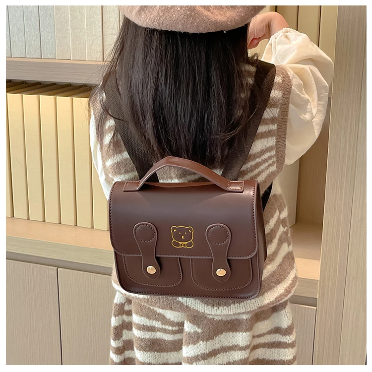 Fashion Mini Leather Backpacks for Kids Mochila Preescolar Toddler ...