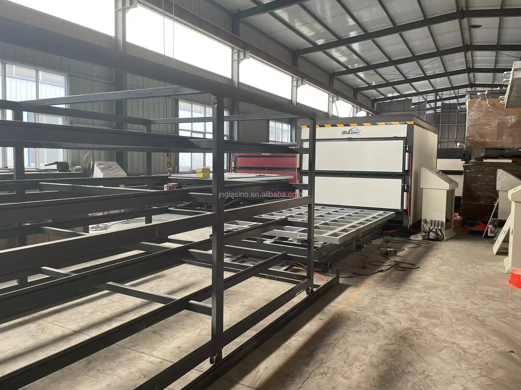 Security Triplex Glass PVB Laminated Glass Production Line