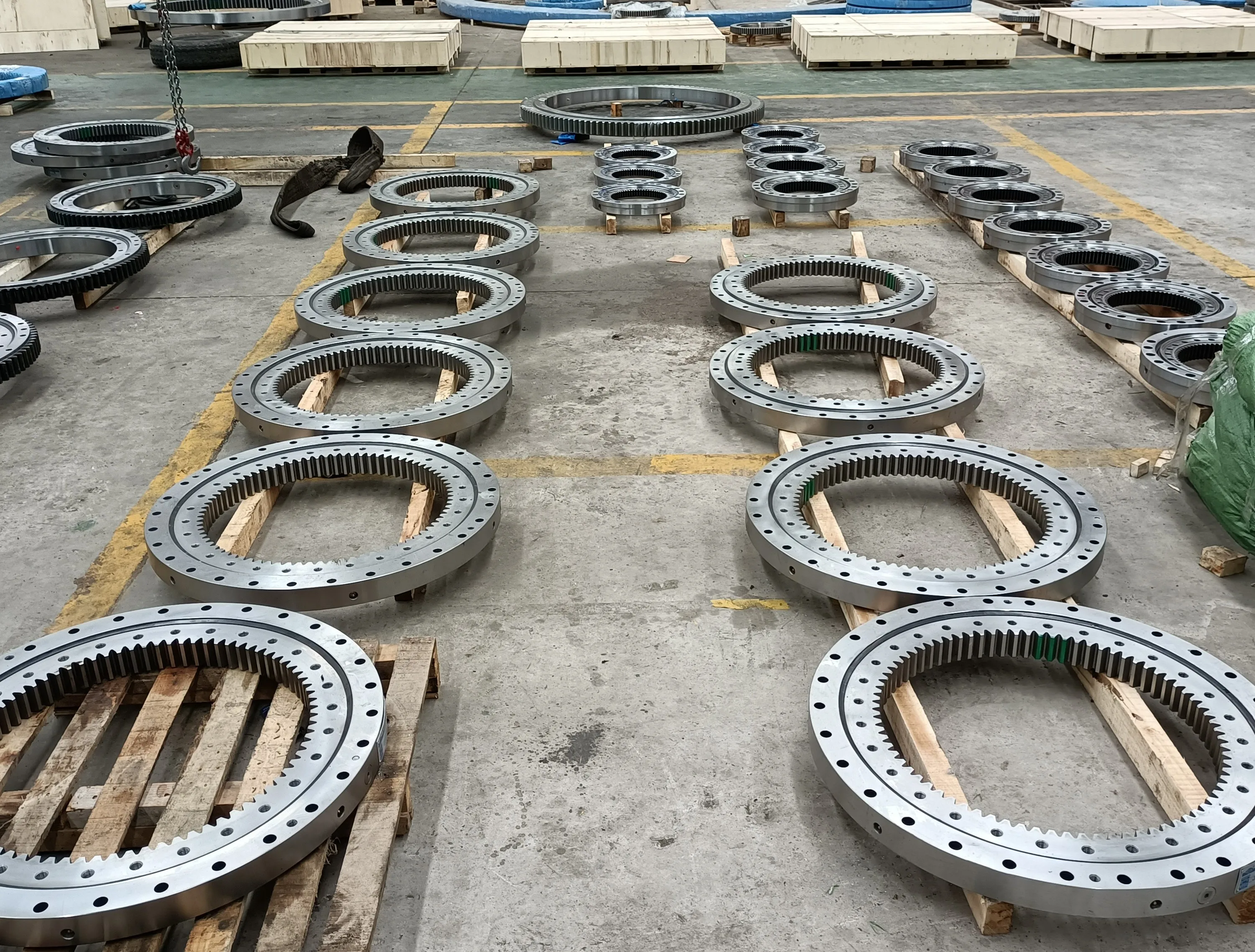 Excavator Dozer Hydraulic Slewing Ring Swing Bearing Ex200 - Buy Cat ...