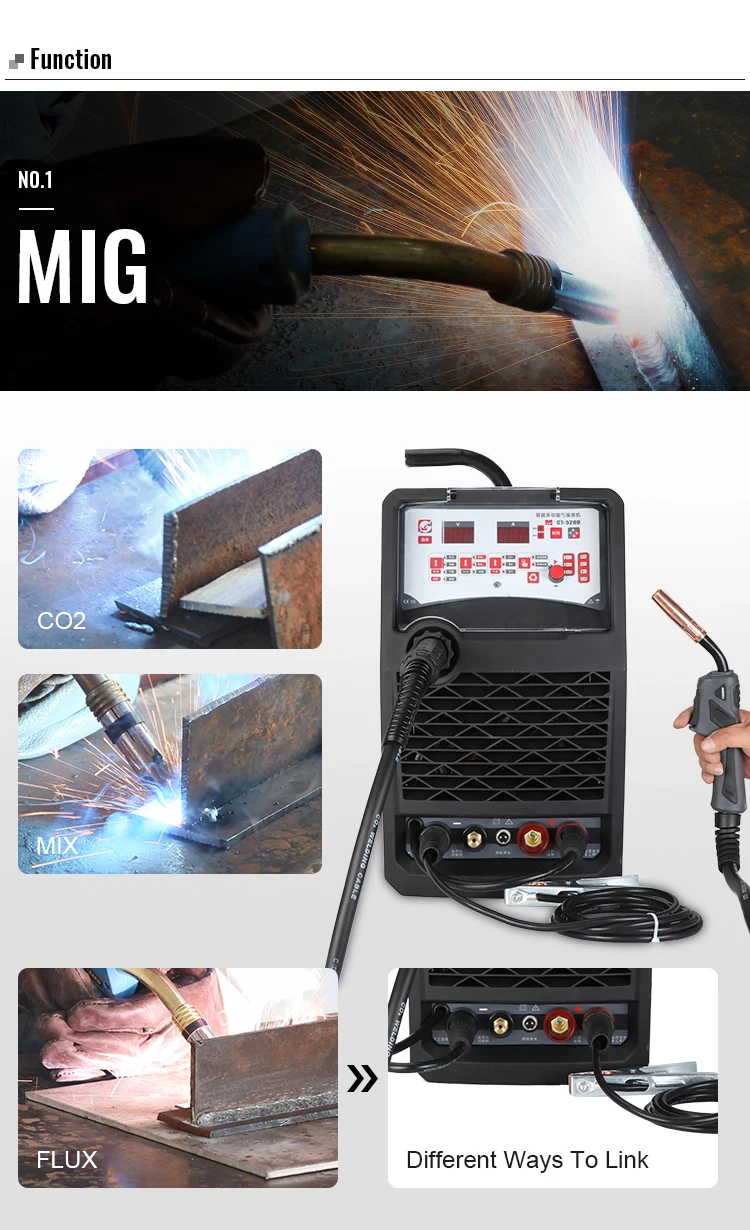 Smart Portable 4 In 1 Welding Machine Mig Tig Cut Mma And Flux Welding ...