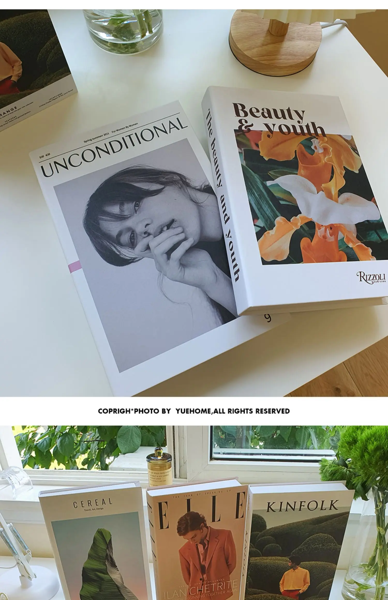 Design Brands Folding Foldable Channel Book End Modern Decoration ...