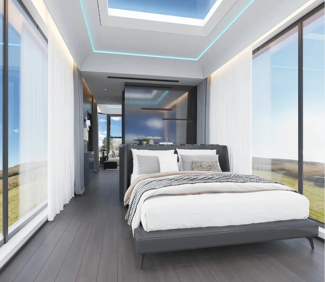 Luxury Modular Floating House - Prefabricated Container Home