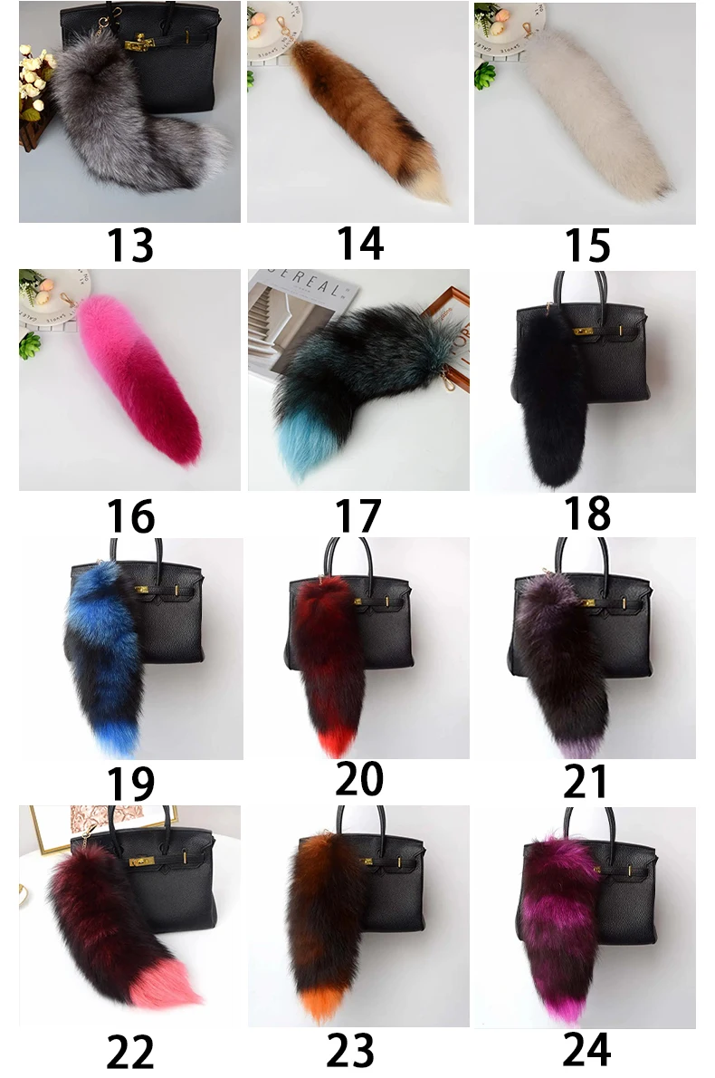 High Quality Real Natural Blue Fox Fur Tail - Buy Fur Tail,Fox Fur Tail ...