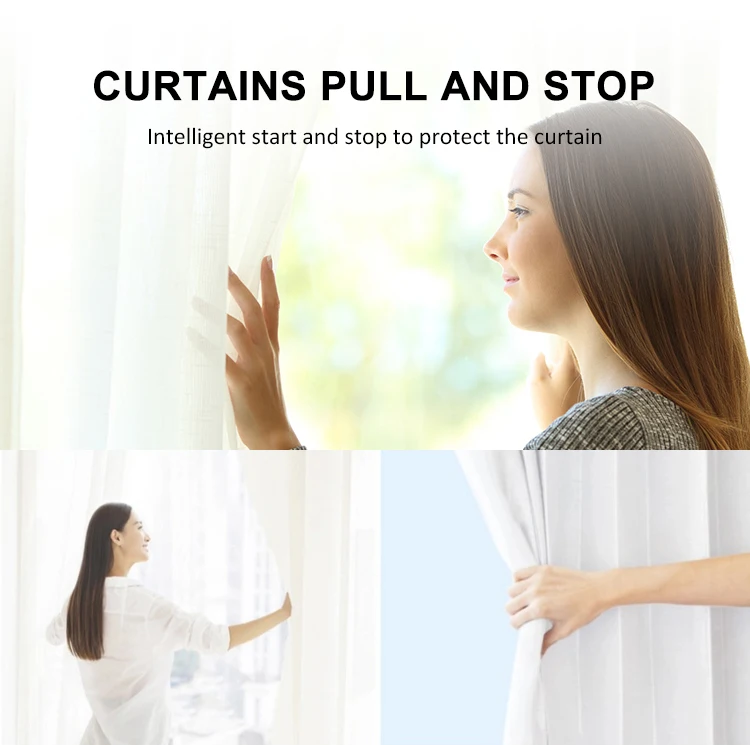 Curtain Kit with Track and Motor and Accessories E-commerce Platform ...