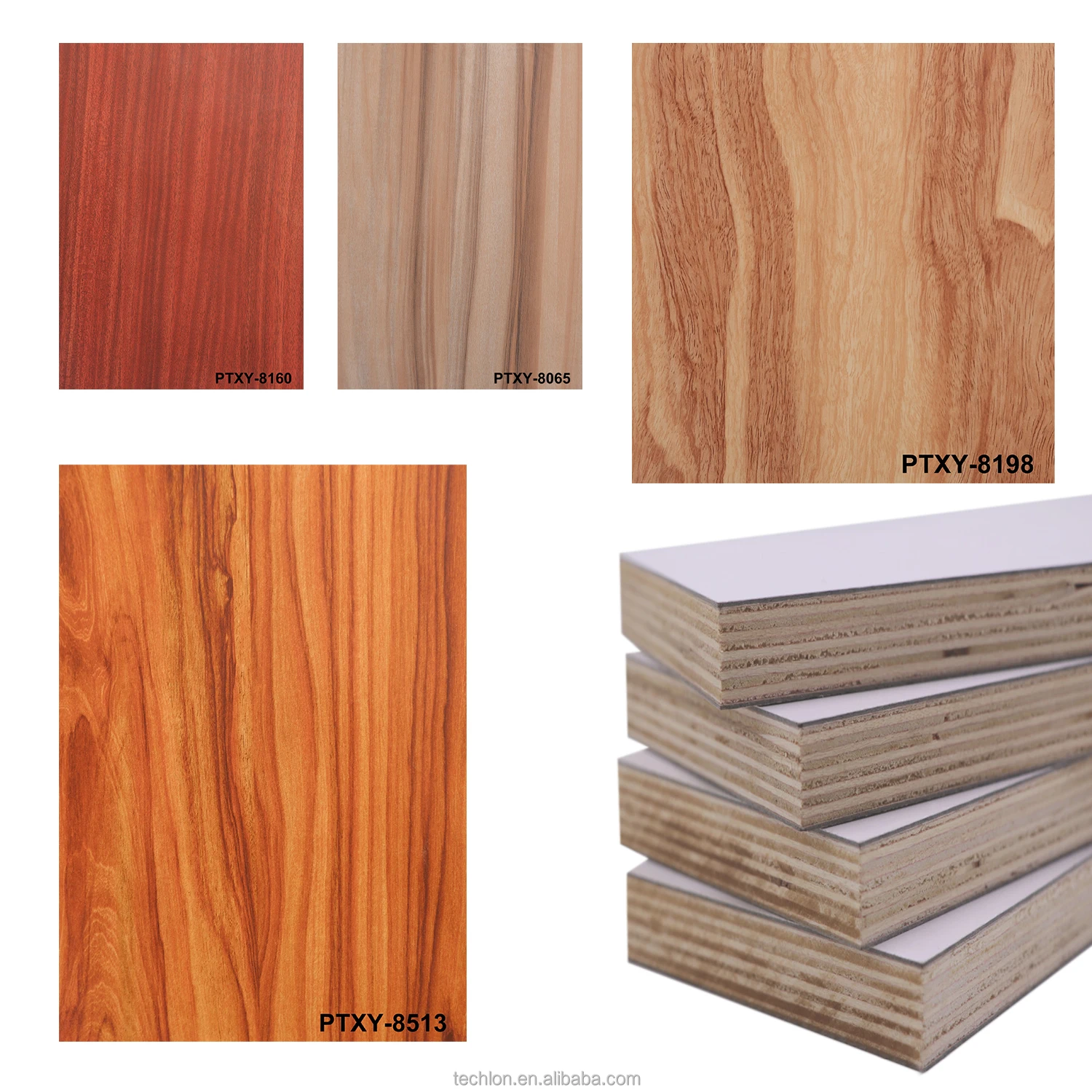 15mm Woodgrain hpl press plate Laminate Plywood for Optimum Factory Use ...